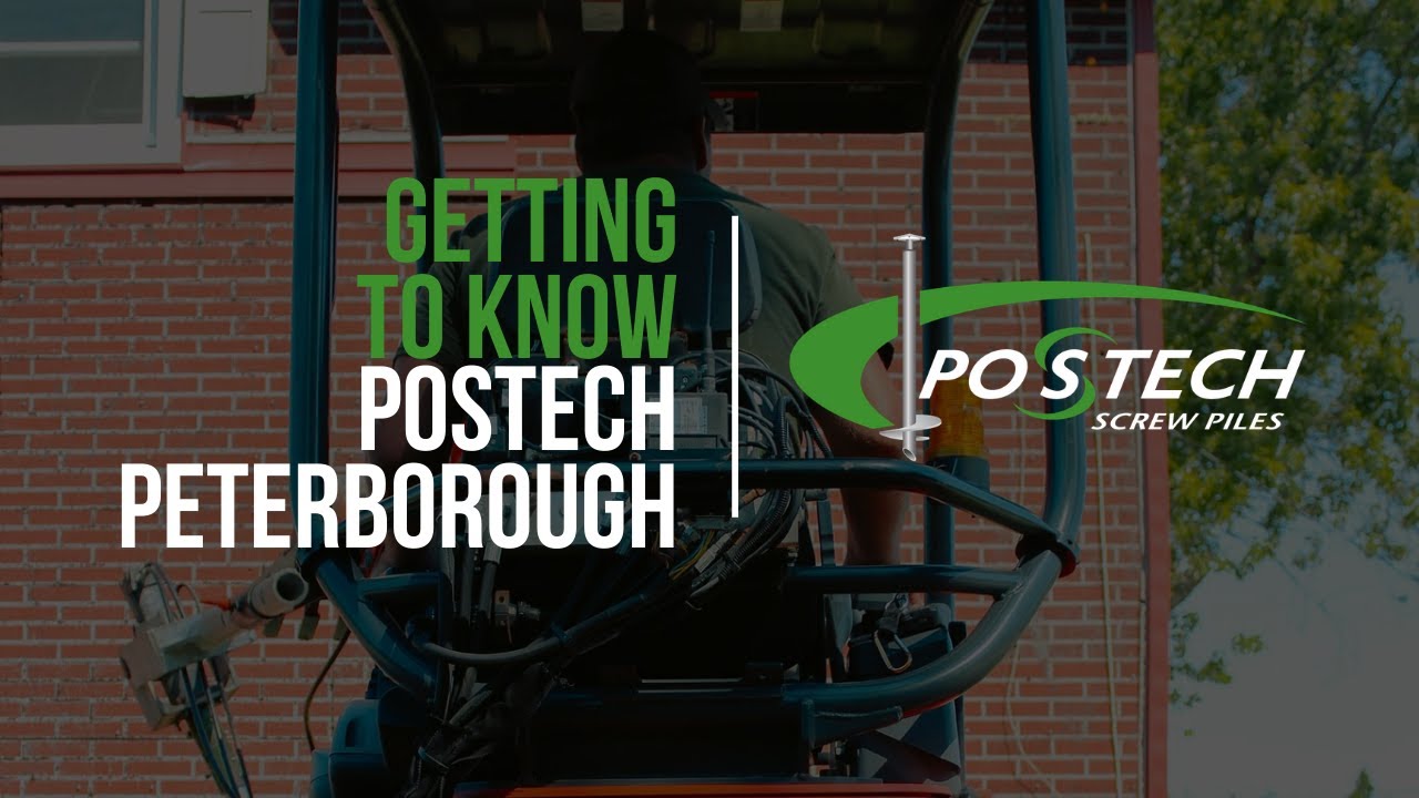 Trust and Precision in Postech Screw Pile Peterborough Installation